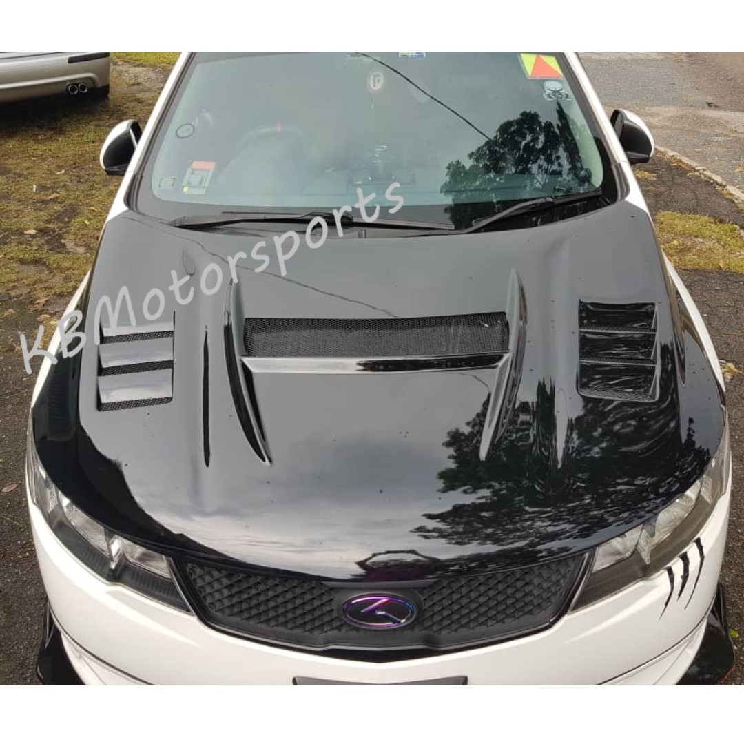 Kia Cerato Forte Front Bonnet Hood With Scoop, Car Accessories ...