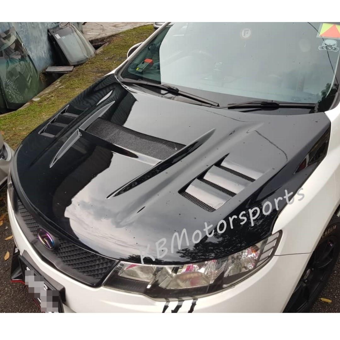 Kia Cerato Forte Front Bonnet Hood With Scoop, Car Accessories ...