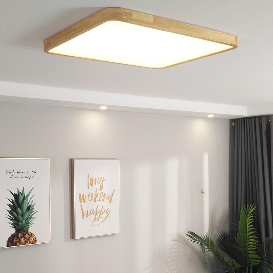 LED Ceiling Rectangle Light, Furniture & Home Living, Lighting & Fans ...