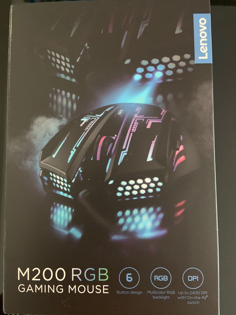 Lenovo M200 RGB Gaming Mouse, Computers & Tech, Parts & Accessories ...