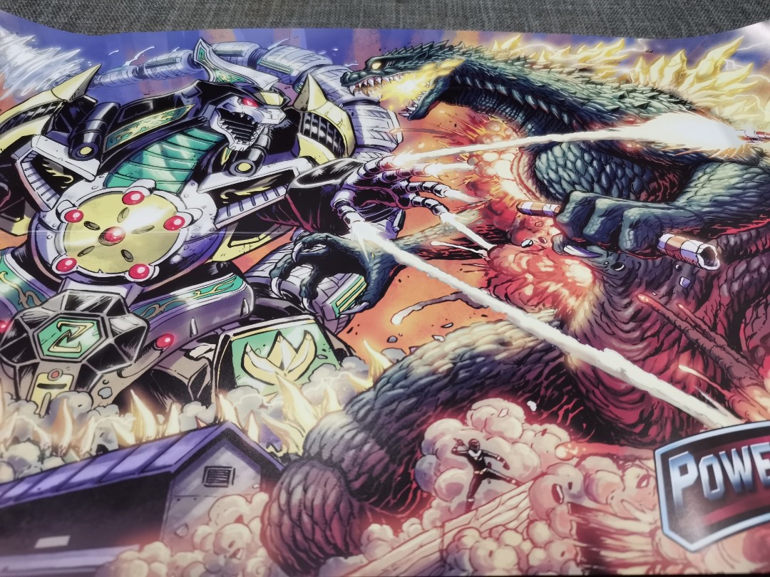 MMPR Power Rangers Posters(Bundle of 2), Hobbies & Toys, Toys & Games ...