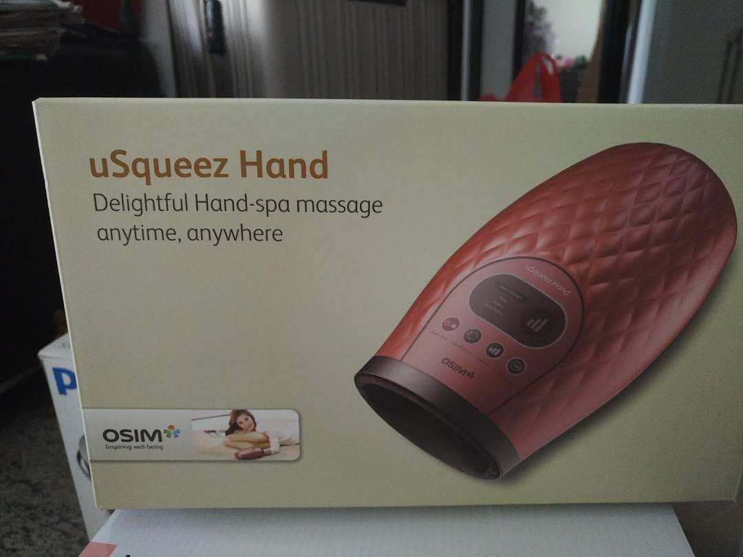 Osim uSqueez Hand Massager, Beauty & Personal Care, Foot Care on Carousell
