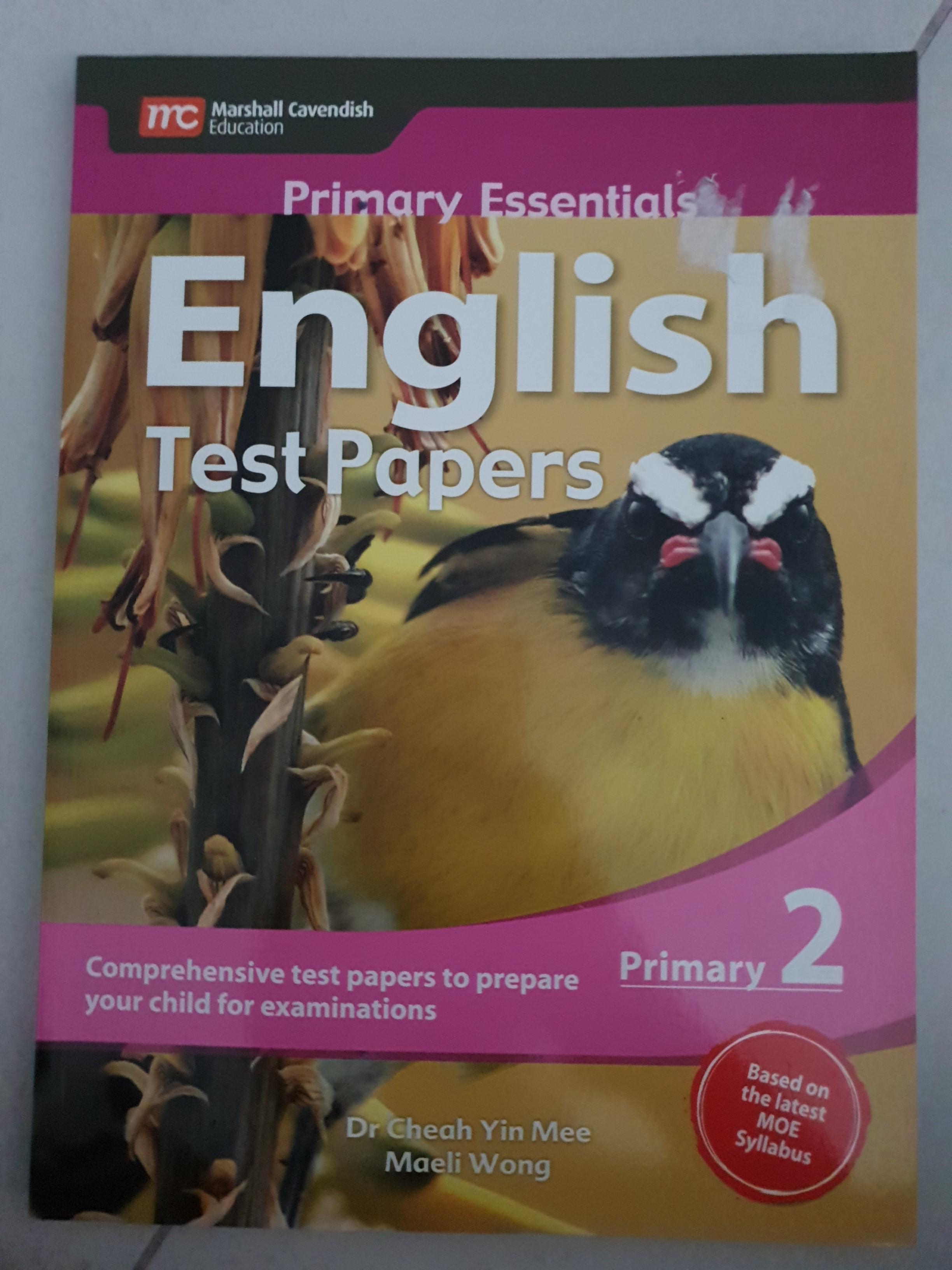 P2 English Test Papers, Hobbies & Toys, Books & Magazines, Assessment ...