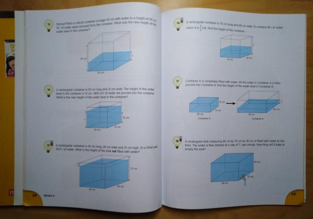P6 Shaping Maths Coursebook 6A & 6B Textbook, Hobbies & Toys, Books ...