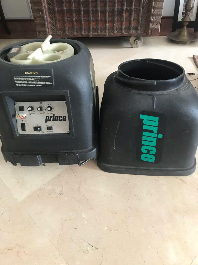 Prince Tennis Ball Machine, Sports Equipment, Sports & Games, Racket ...