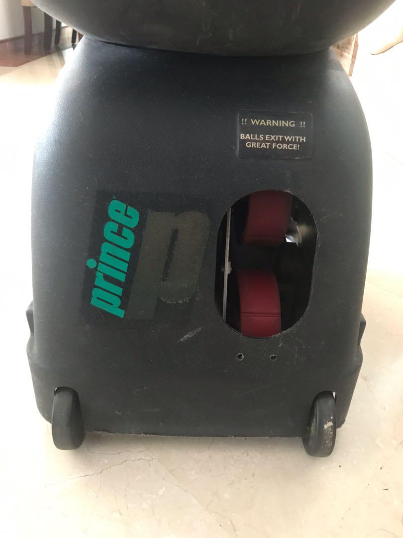 Prince Tennis Ball Machine, Sports Equipment, Sports & Games, Racket ...