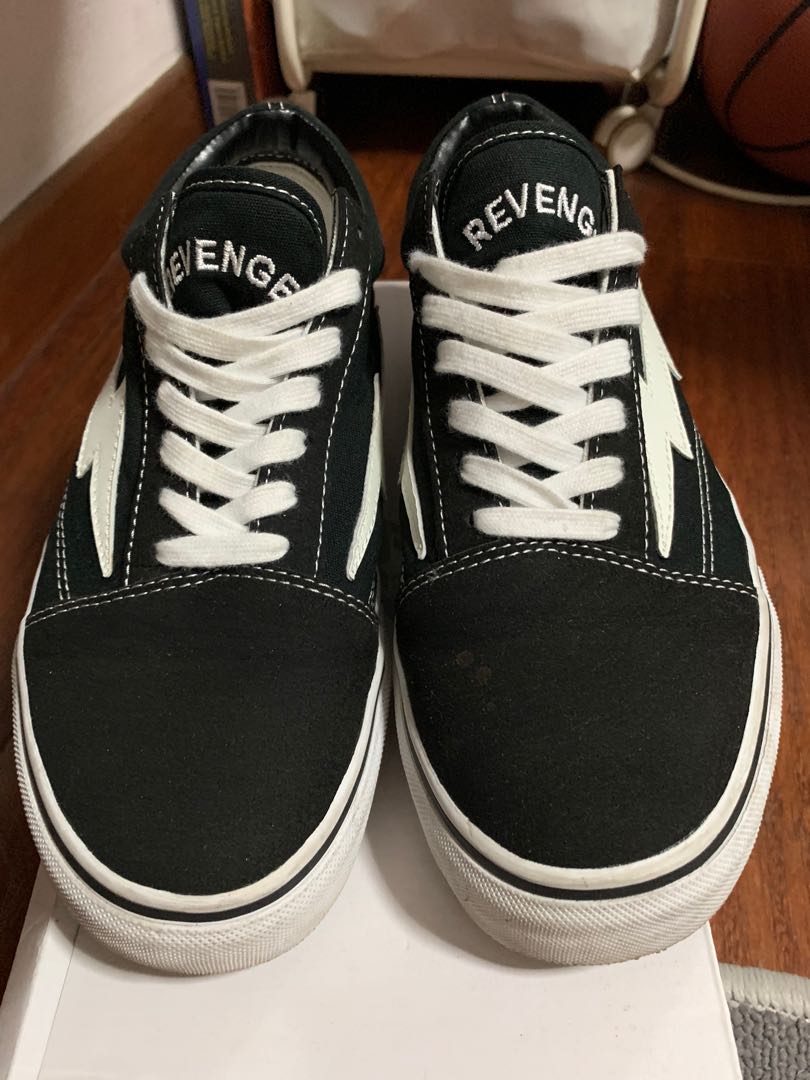 Revenge ‘Vans’, Men's Fashion, Footwear, Sneakers on Carousell
