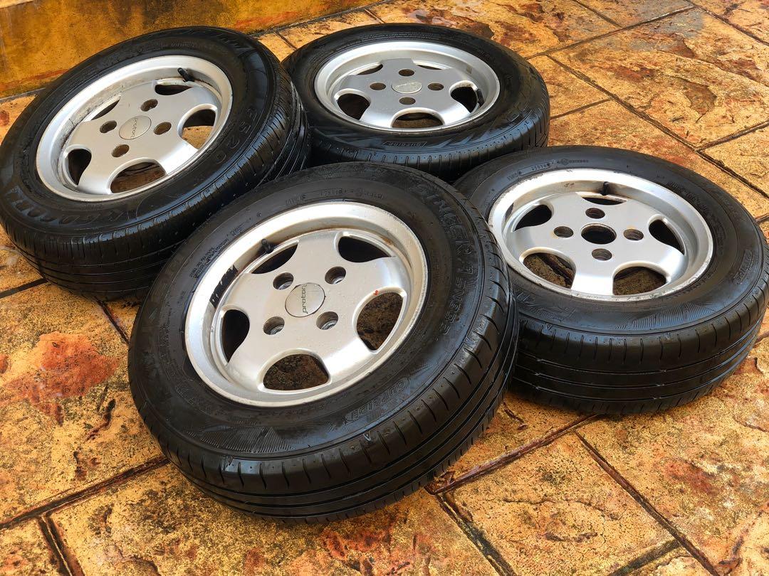 Rim Standart proton iswara 13 inci sekali tayar, Auto Accessories on ...