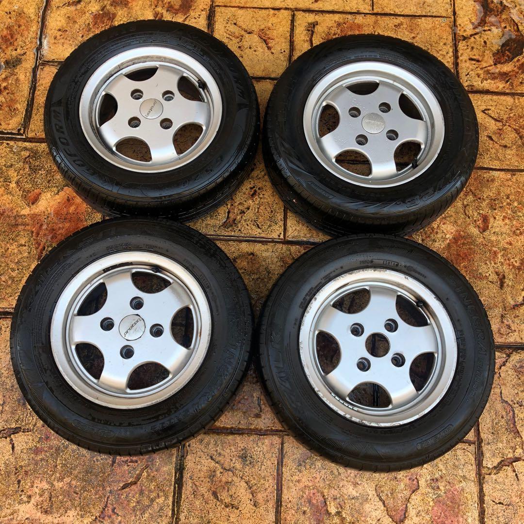 Rim Standart proton iswara 13 inci sekali tayar, Auto Accessories on ...
