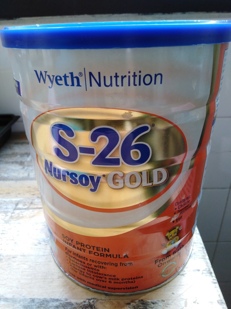 S26 Nursoy Gold-Soy Protein-Infant Formula--Expiry 4/12/19, Babies ...