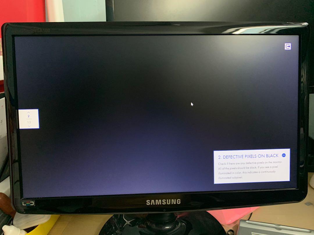 SAMSUNG 18.5” LED Display Monitor VGA - for PC Notebook Laptop Desktop ...