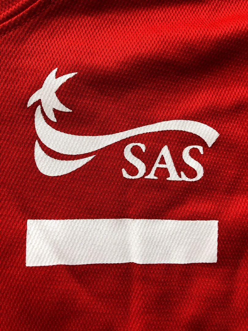 SAS Singapore America School Red, Men's Fashion, Tops & Sets, Formal ...