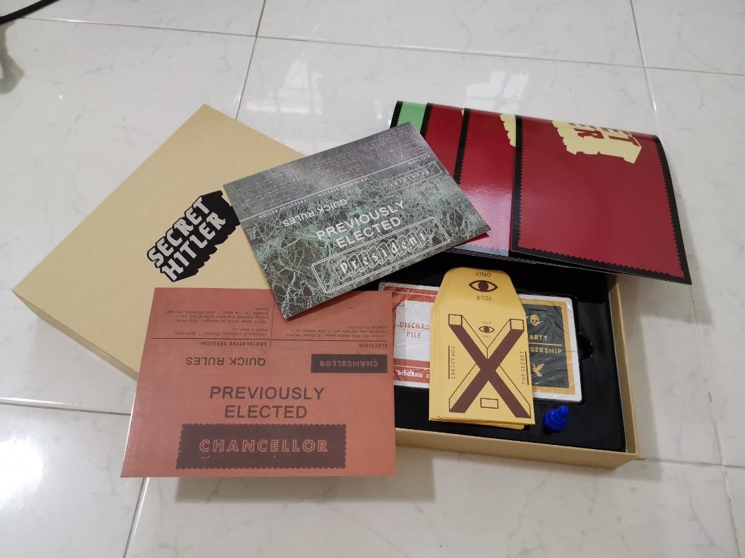 Secret Hitler, Hobbies & Toys, Toys & Games on Carousell