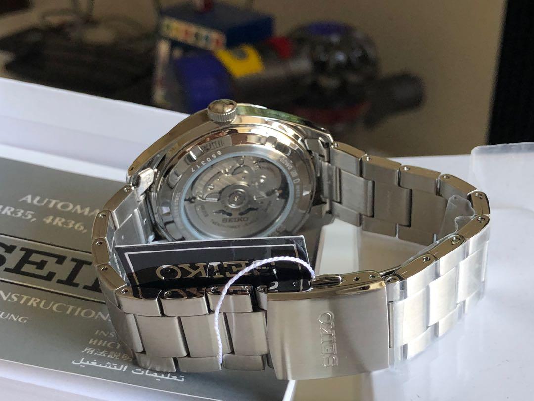 Seiko SRPC85J1 - Automatic 4R35B Movement (100% New, No card), 名牌, 手錶 ...
