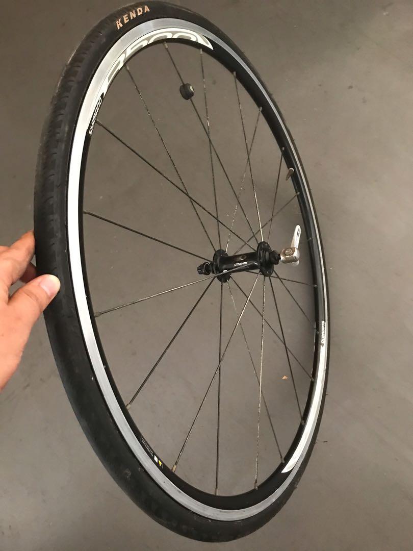 Shimano WH-R500 Wheel Sets with 10 speed Cassette, Sports Equipment ...