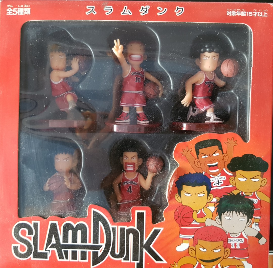 Slam Dunk figurines, Hobbies & Toys, Toys & Games on Carousell