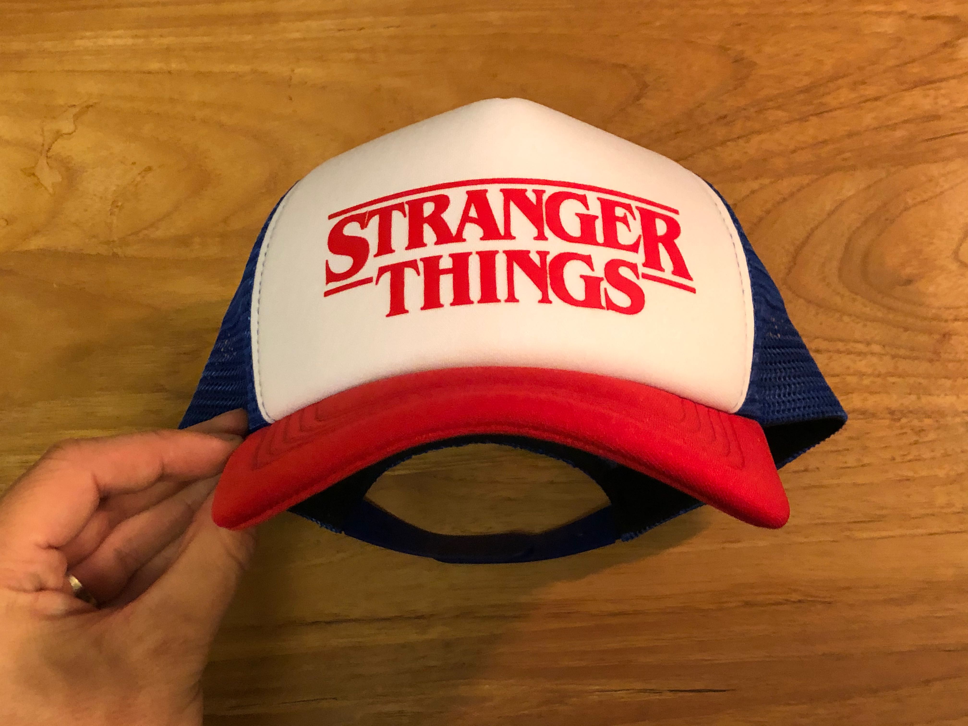 Stranger Things Dustin Trucker Cap, Women's Fashion, Watches ...