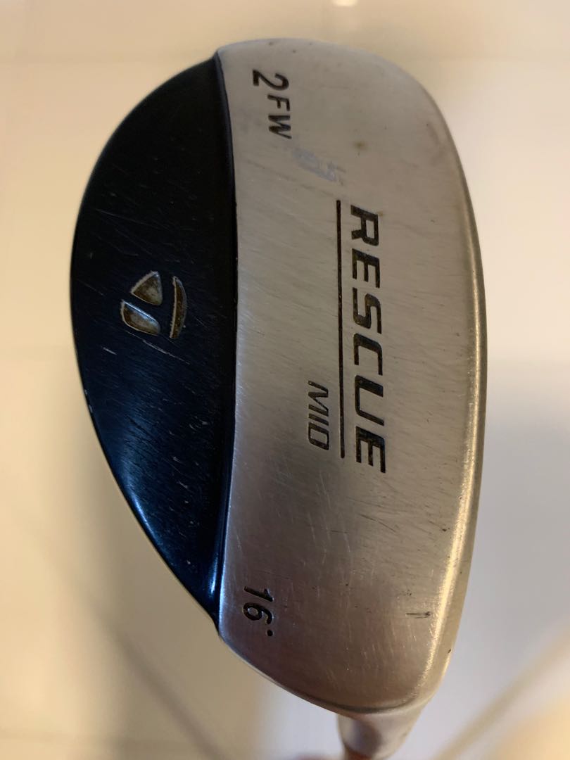 Taylormade Rescue Utility wood, Sports Equipment, Sports & Games, Golf ...