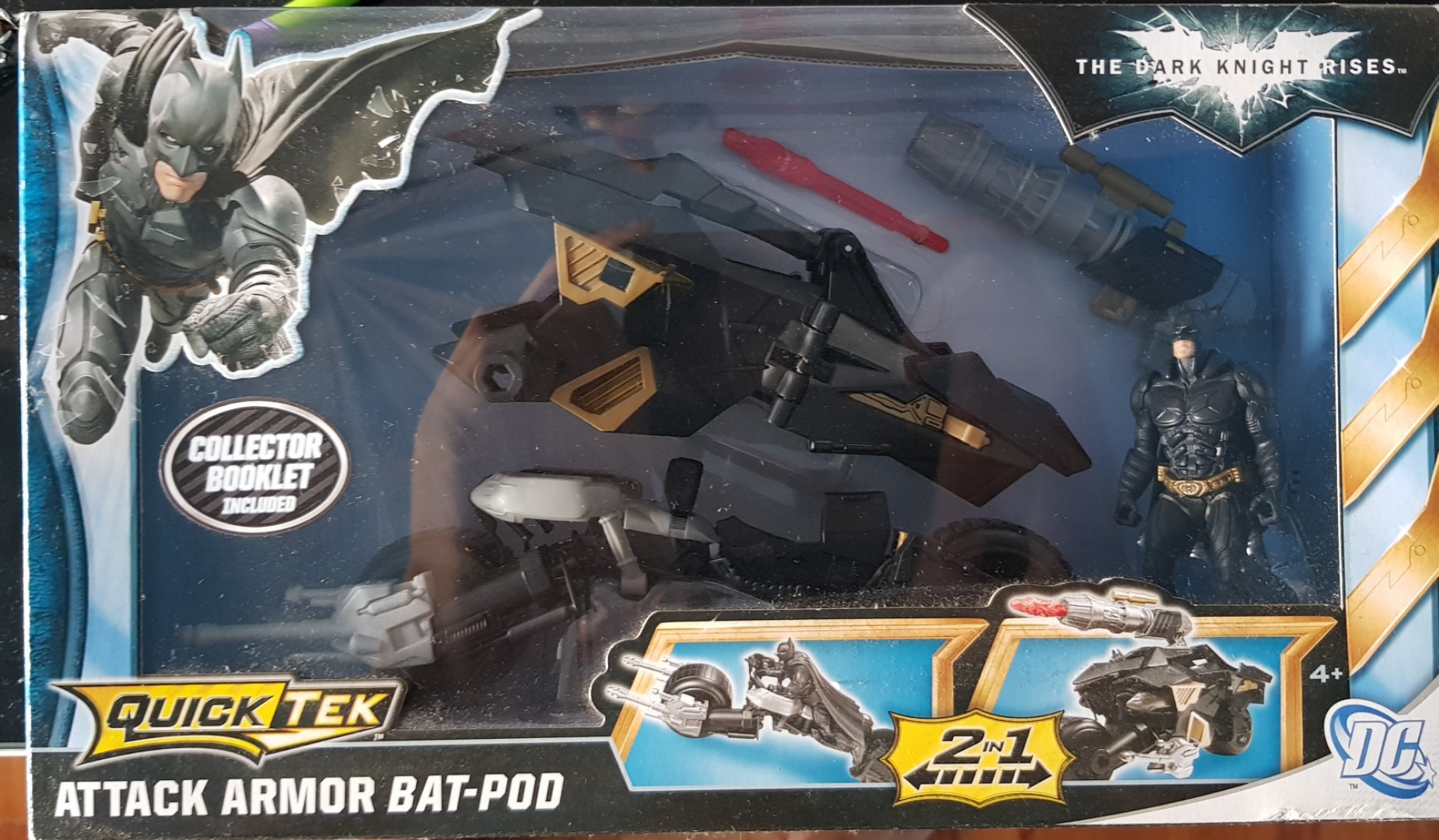 The Dark Knight Rises attack armour batpod, Hobbies & Toys, Toys ...