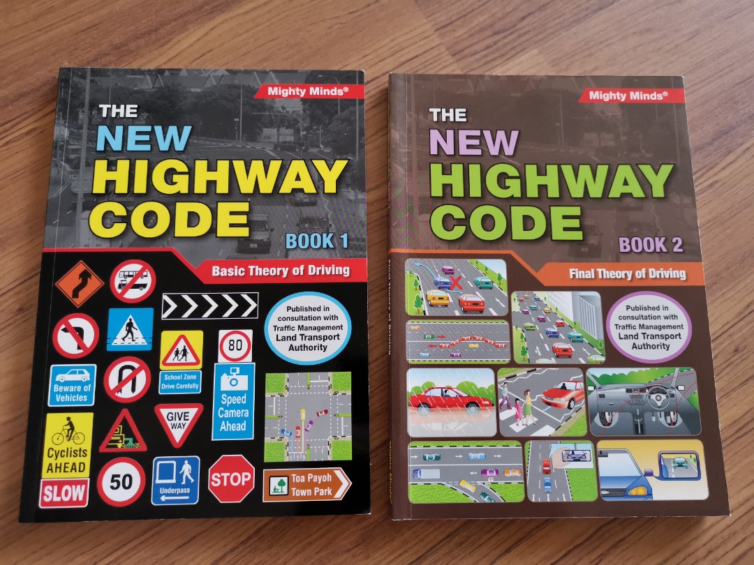 The New Highway Code (book 1 and 2) by Mighty Minds, Hobbies & Toys ...