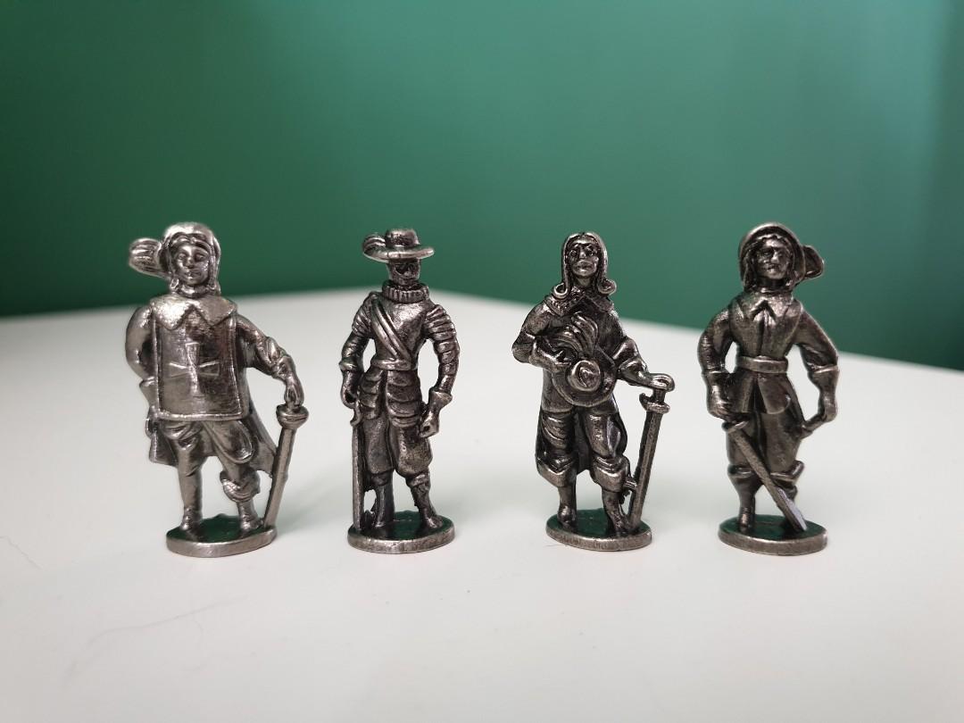Three Musketeers and D'Artagnan Metal figurines / Toy Soldiers, Hobbies ...