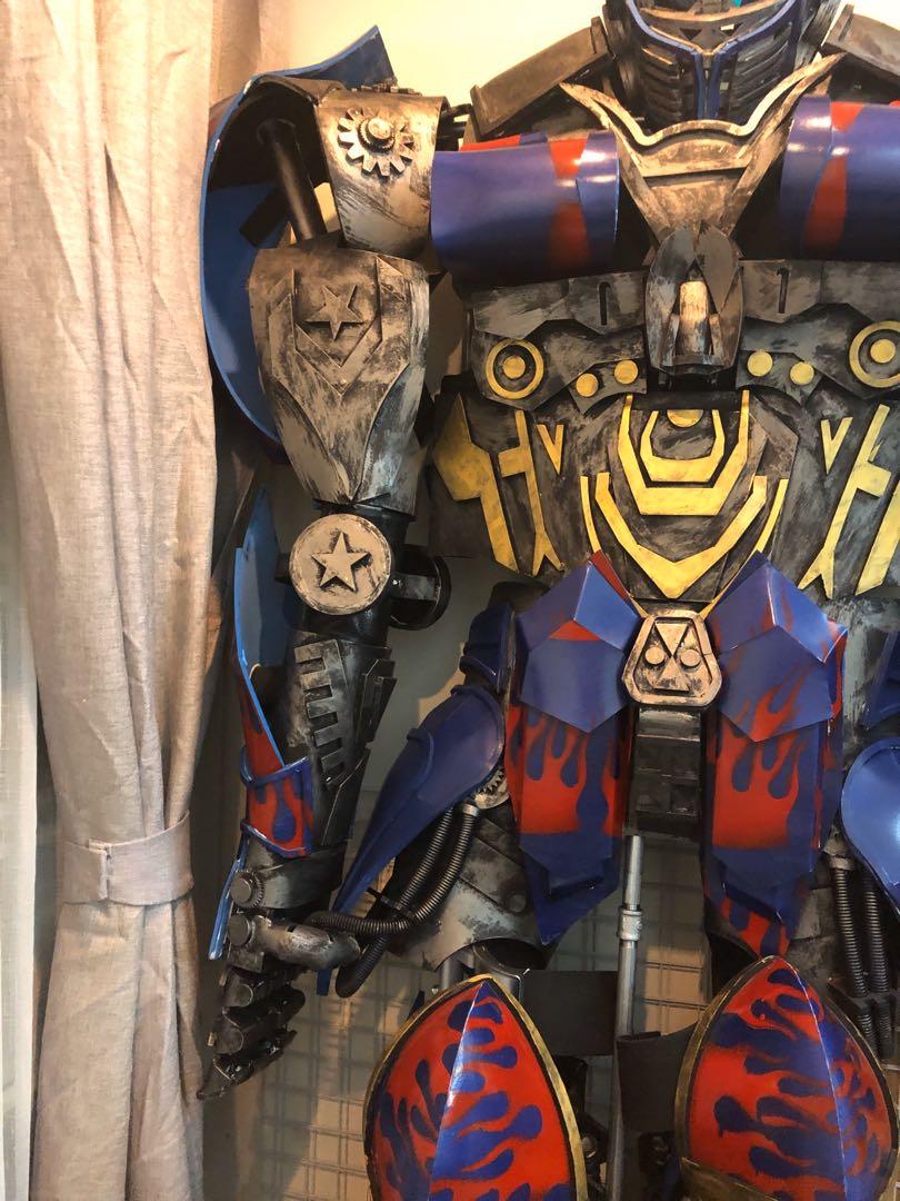 Transformer - optimus prime mascot, Hobbies & Toys, Toys & Games on ...