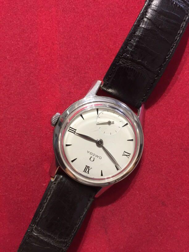 Vintage Omega Sub-Second Dial Winding Watch oub+7/o, Luxury, Watches on ...