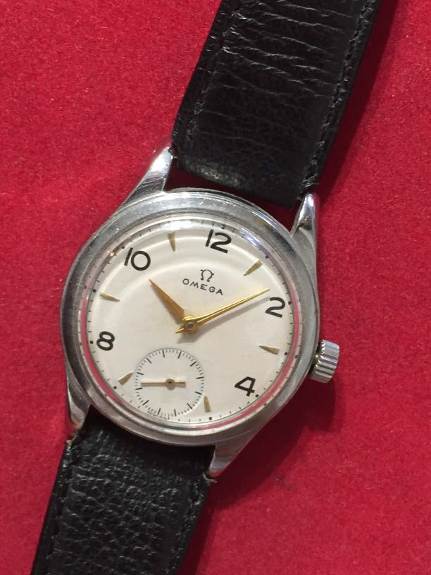 Vintage Omega Sub-Second Winding Watch oub+4/x, Luxury, Watches on ...