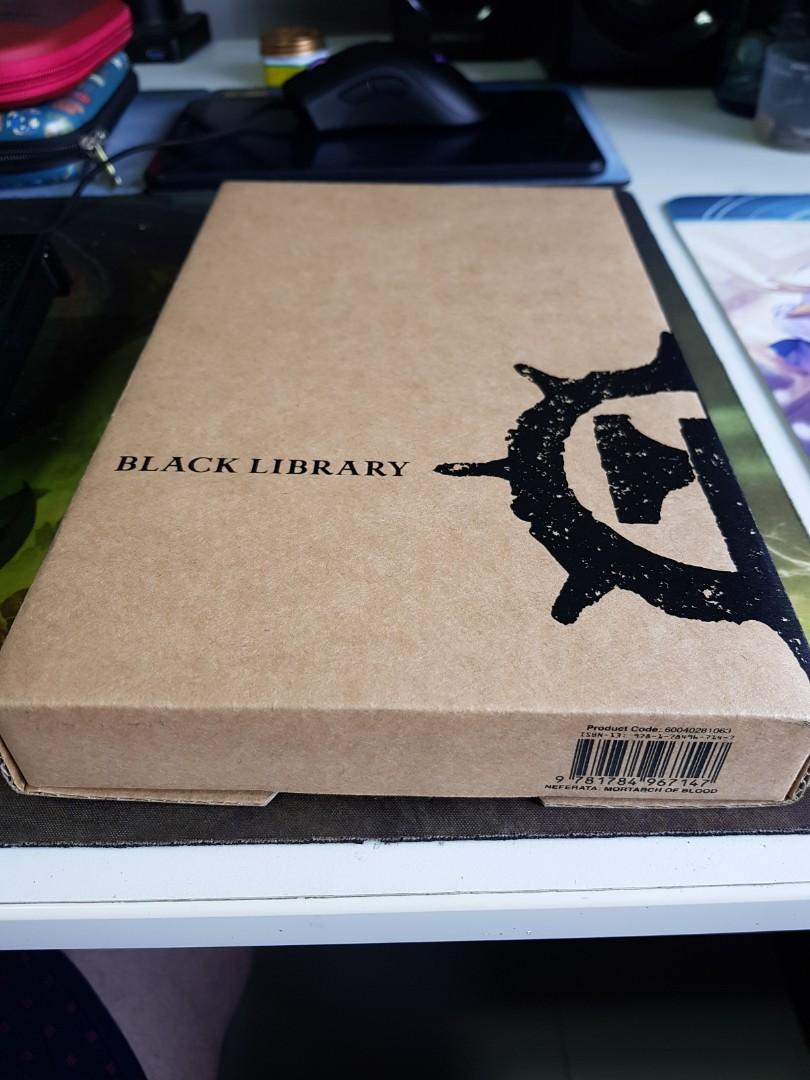 Warhammer black library limited edition book- NEFERATA: MORTARCH OF ...