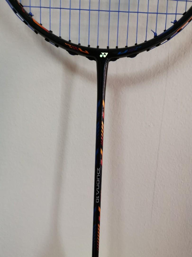 Yonex Duora 10- Badminton Racket, Sports Equipment, Sports & Games, Racket & Ball Sports on ...