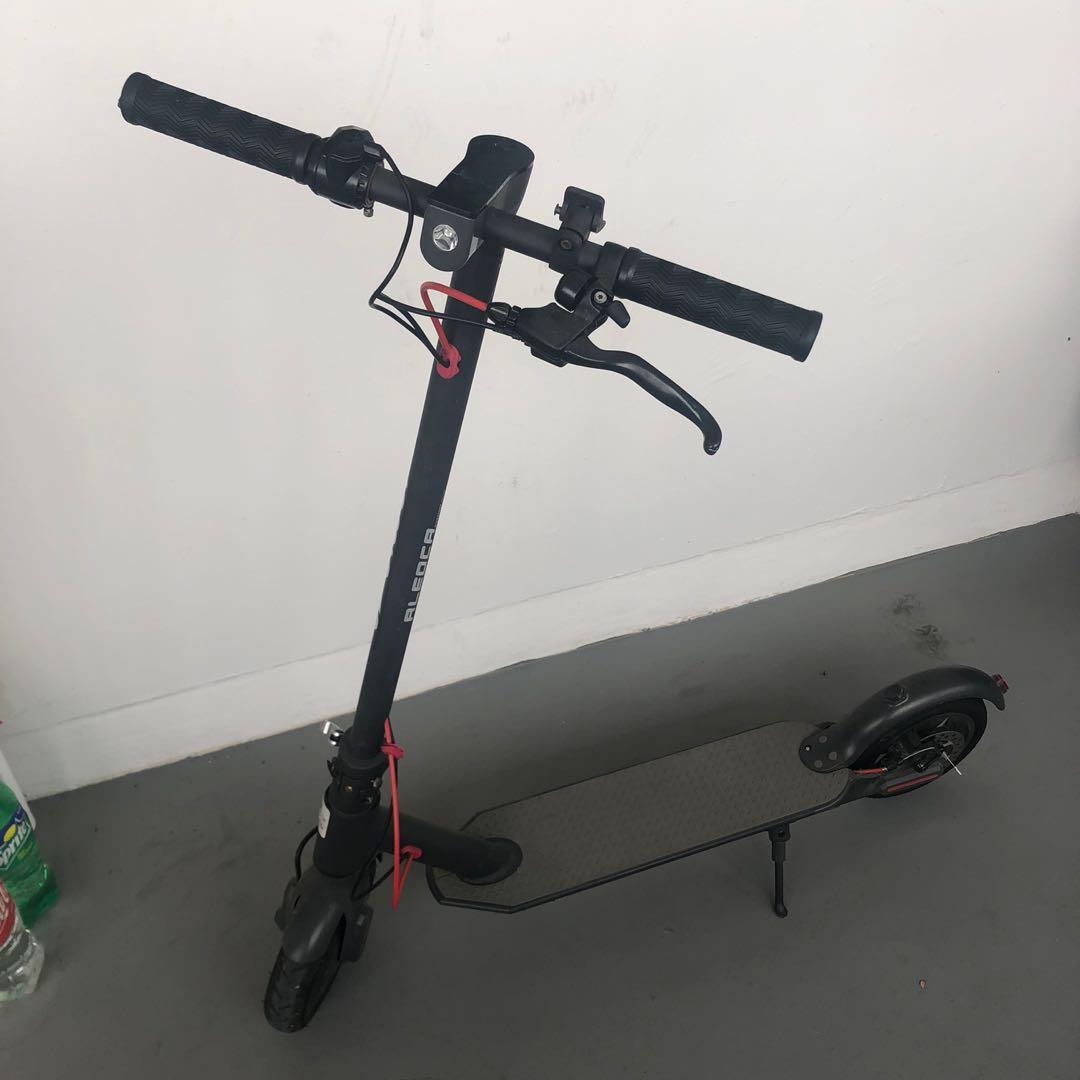 Aleoca E-Potenza X.9 E-scooter, Sports Equipment, PMDs, E-Scooters & E ...