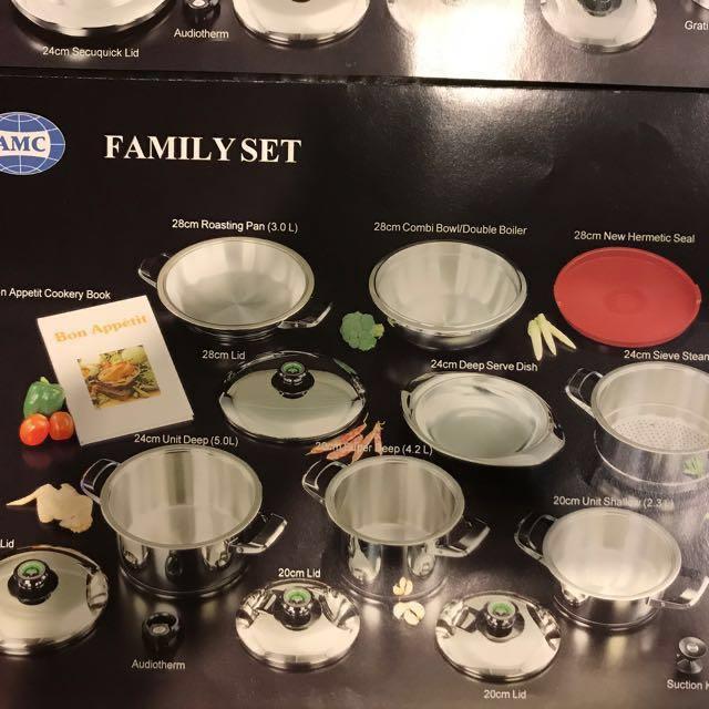 AMC Pots, Pans, Roasting Pan, Pressure Cooker from $388, TV & Home ...