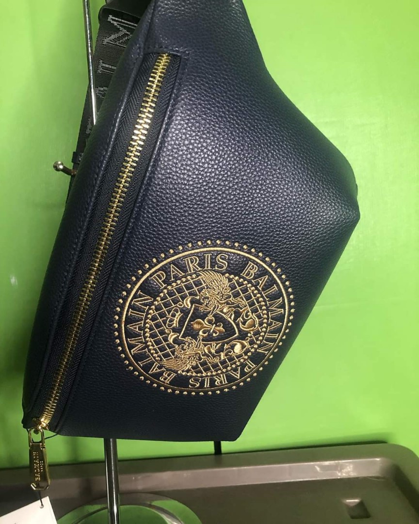 Authentic BALMAIN LEATHER cross body bag!, Luxury, Bags & Wallets on ...