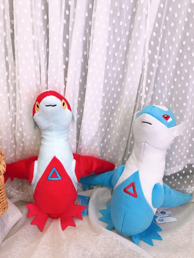- Original - Banpresto Pokemon Focus Big Plush Latias Latios Plushie ...