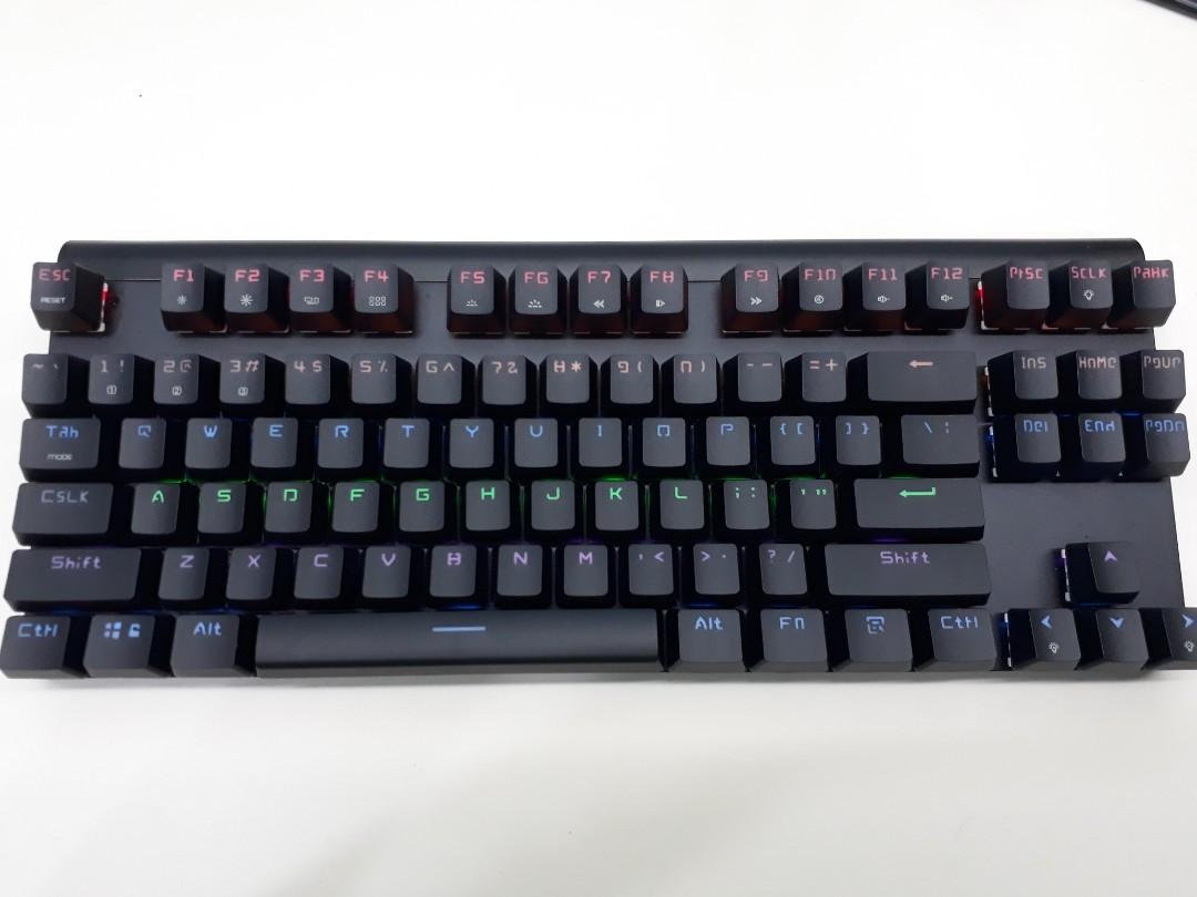 Bluetooth Blue switch Mechanical Keyboard, Computers & Tech, Parts ...
