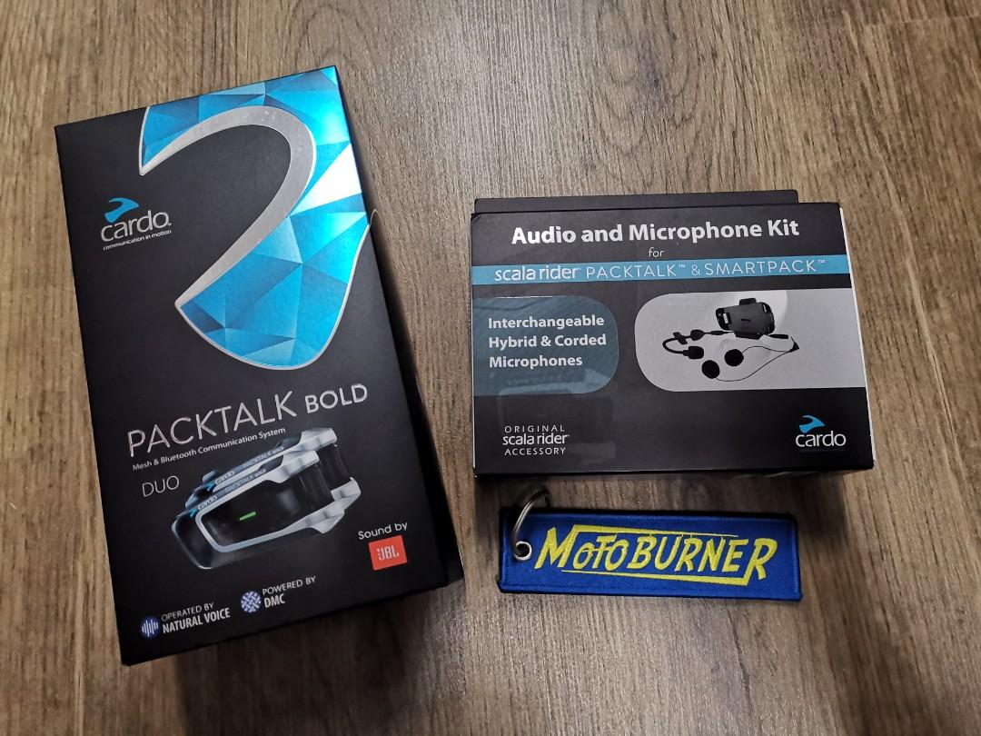 Cardo pack bold smartpack, Motorcycles, Motorcycle Accessories on Carousell