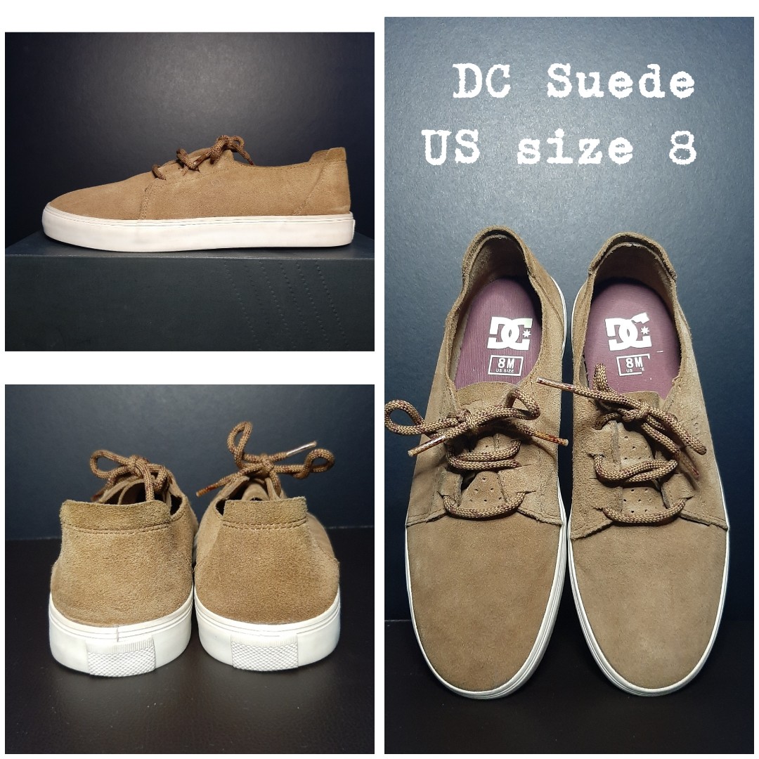 DC Suede, Men's Fashion, Footwear, Sneakers on Carousell