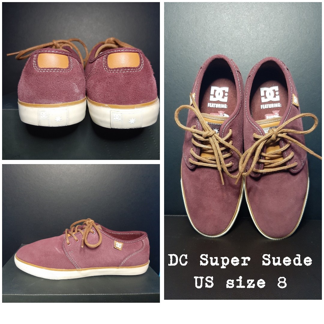 DC SUPER SUEDE, Men's Fashion, Footwear, Sneakers on Carousell