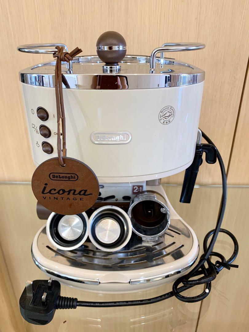 DeLonghi Icona Vintage Coffee Machine, TV & Home Appliances, Kitchen ...