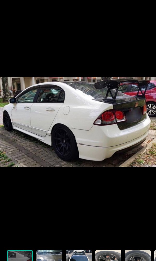 Honda civic FD2R boot / wing, Car Accessories, Accessories on Carousell