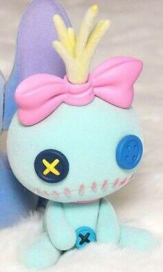 Fluffy puffy fuzzy scrump scramp doll from lilo and stitch toreba cow ...