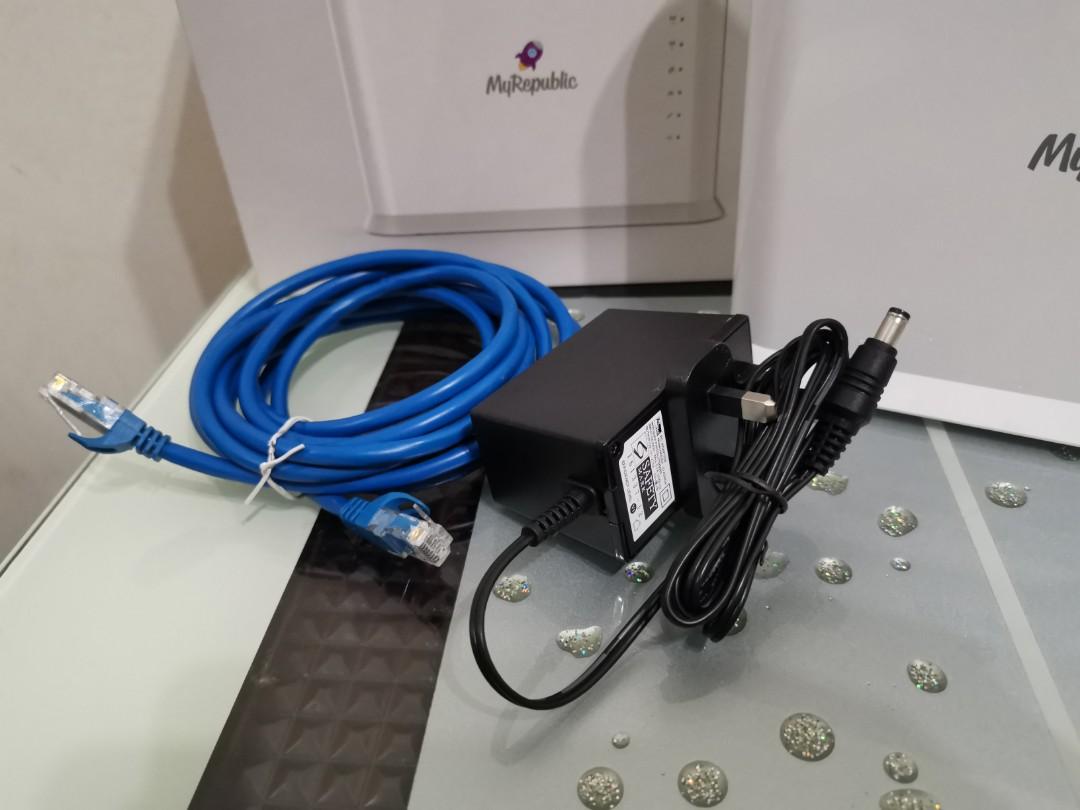 Full box set MyRepublic Wi-Fi Hub Wireless AC1600 Gigabit Router ...
