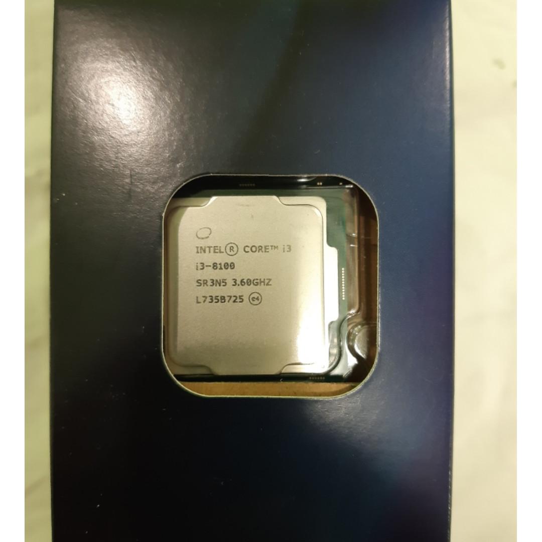 Intel Core i3-8100 Processor, Computers & Tech, Parts & Accessories ...