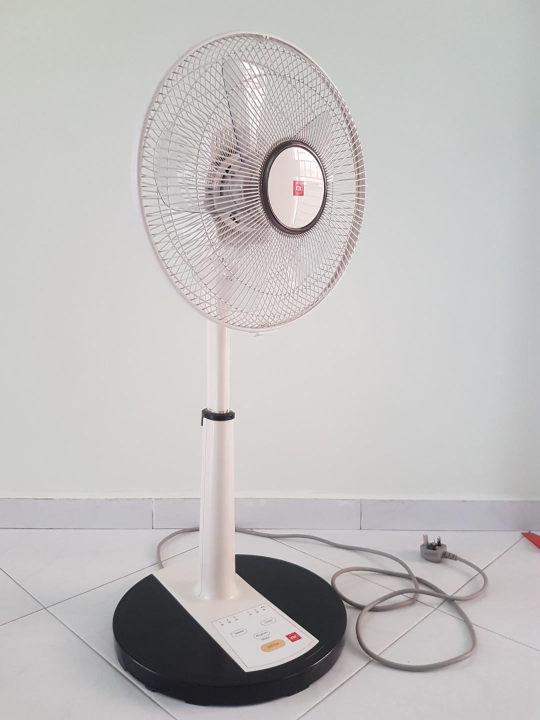 KDK Electric Fan, Furniture & Home Living, Lighting & Fans, Fans on ...
