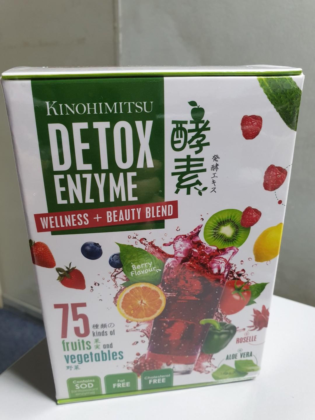 Kinohimitsu Detox Enzyme, Health & Nutrition, Health Supplements ...