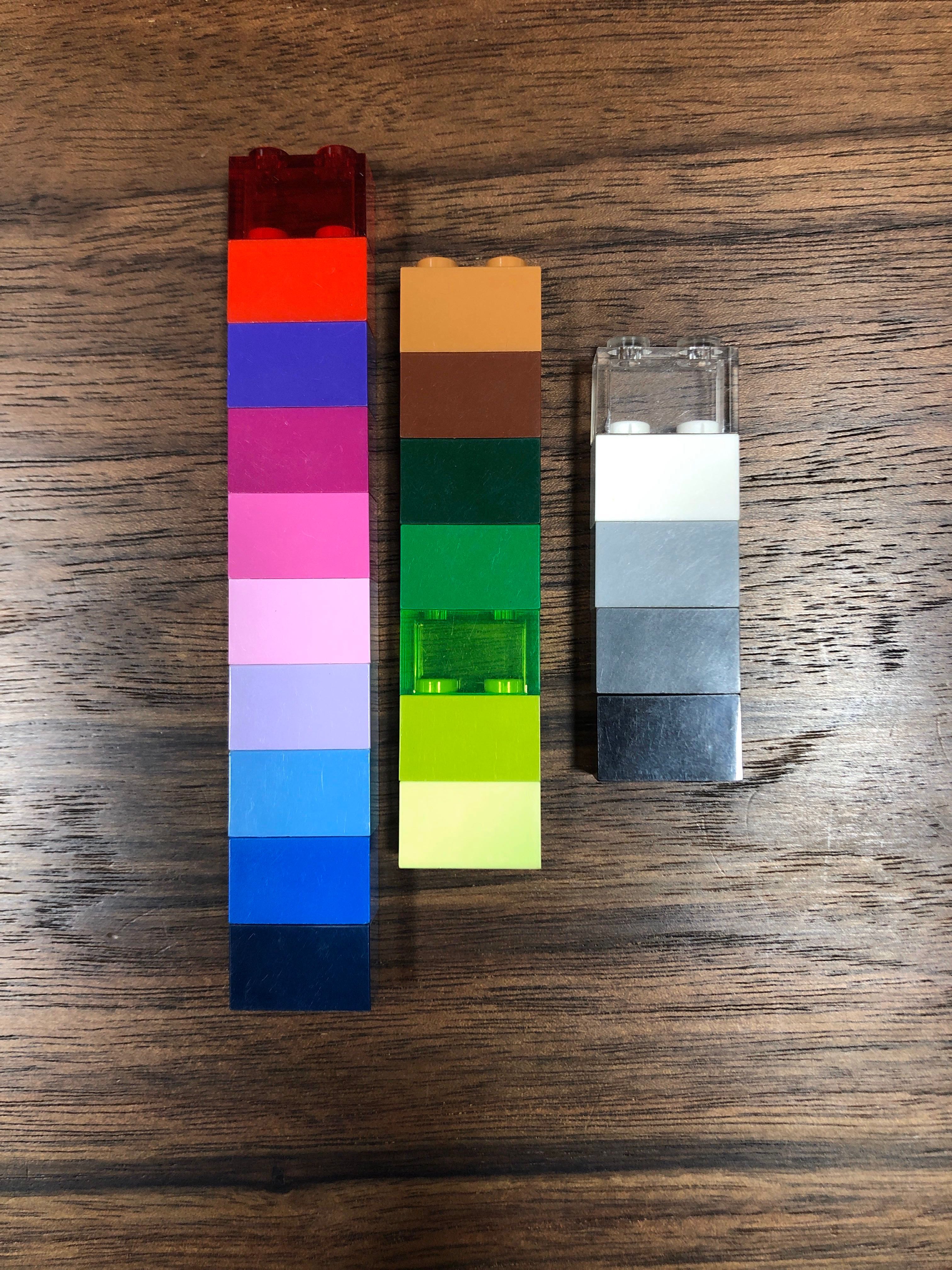 LEGO Rainbow Bricks set, Hobbies & Toys, Toys & Games on Carousell