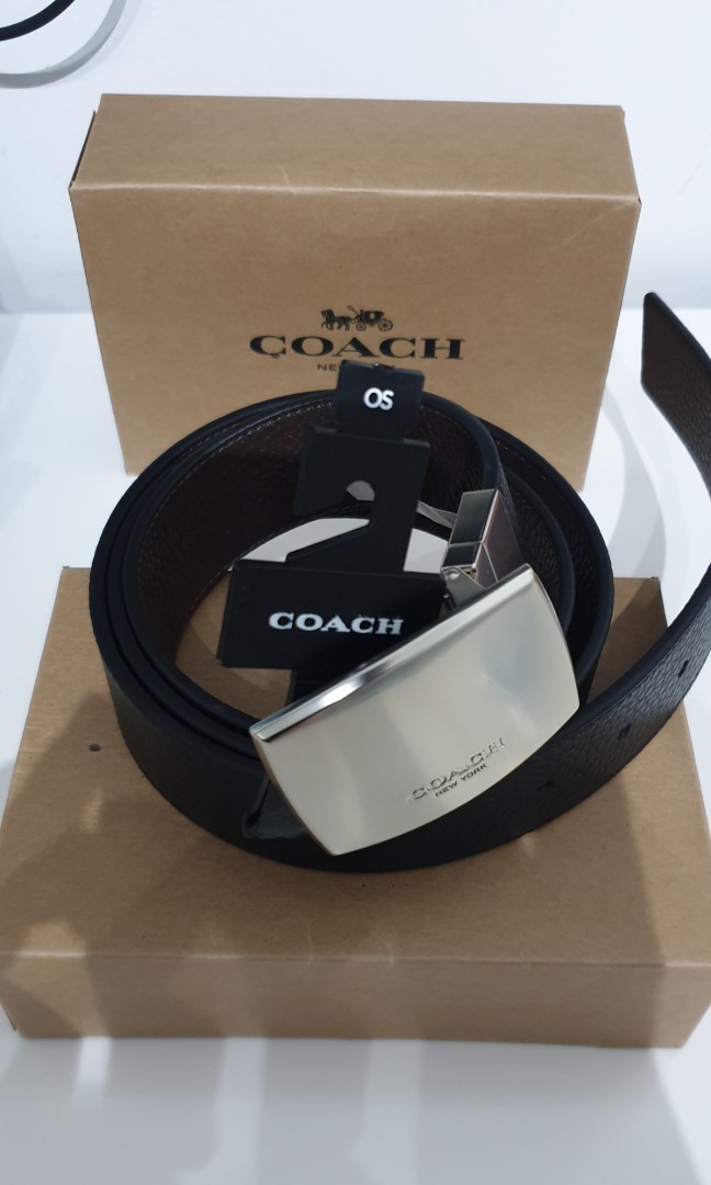 Men's reversible Coach Belt, Men's Fashion, Watches & Accessories ...