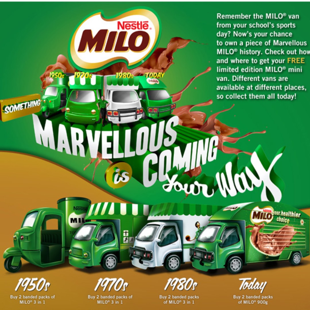 Milo Collectible Mini Vans, Hobbies & Toys, Memorabilia & Collectibles ...