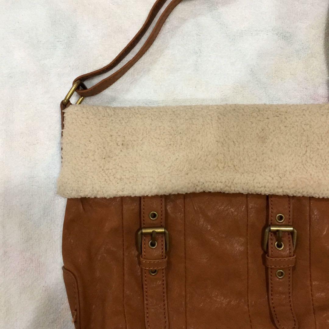 MUDD leather sling, Women's Fashion, Bags & Wallets, Cross-body Bags on ...