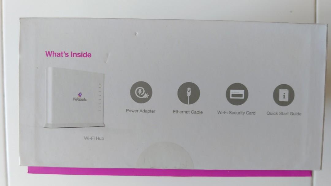 MyRepublic Wi-Fi Hub Wireless AC1600 Gigabit Router, Electronics ...